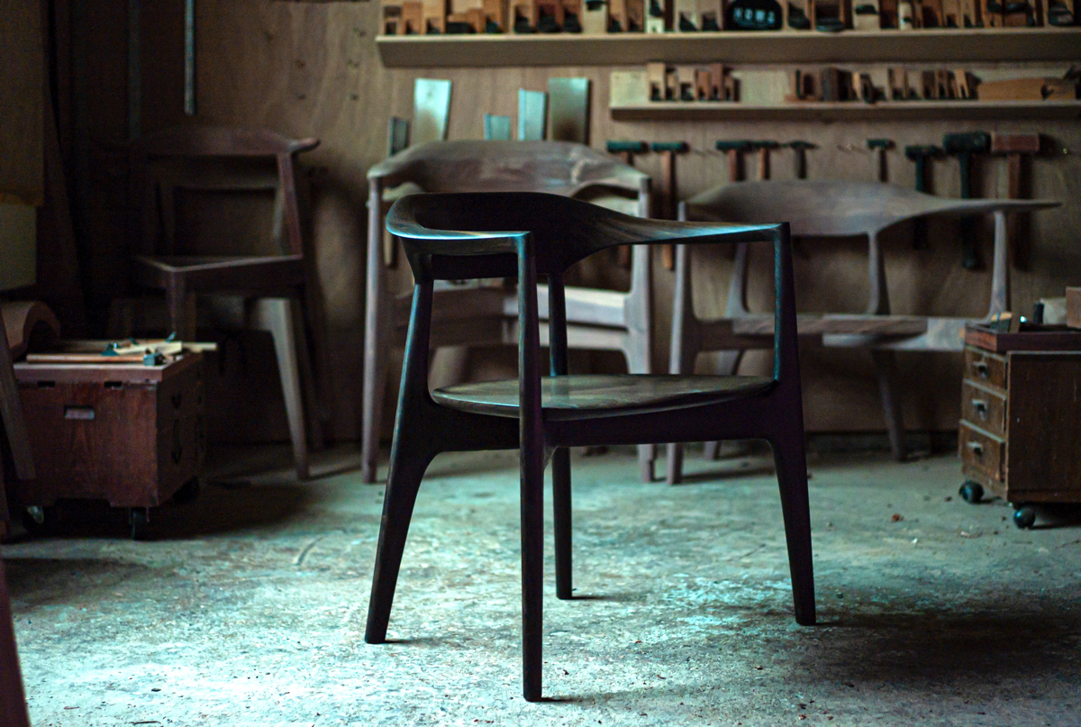 神代欅のcocoda chair | KOMA